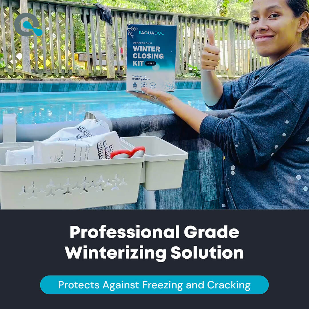 Pool Winterizing Kit - AquaDoc's 3-Part Pool Closing Solution