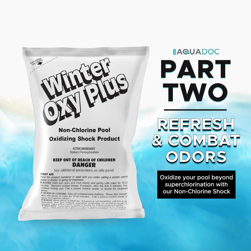 Pool Winterizing Kit - AquaDoc's 3-Part Pool Closing Solution