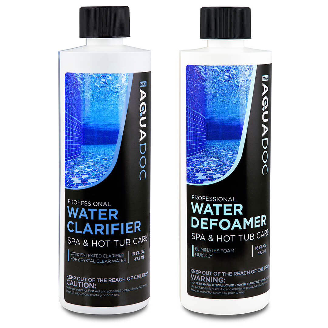 Spa Clarifier & Defoamer Hot Tub Chemical Kit – AquaDoc