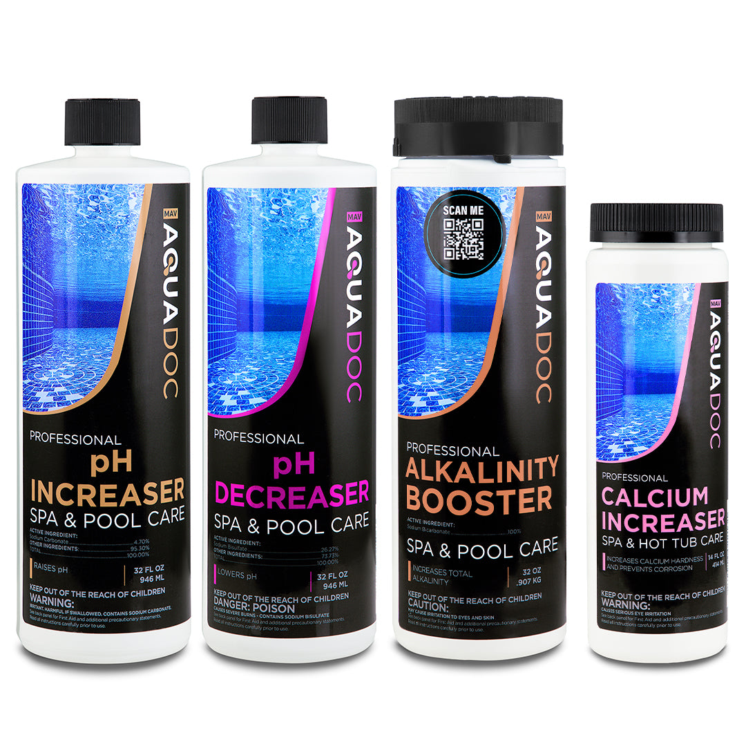 Hot tub & Spa Water Balancer Kit﻿﻿ – AquaDoc