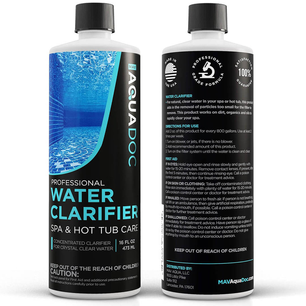 Spa Water Clarifier for Hot Tubs - Clarifier for Jacuzzi