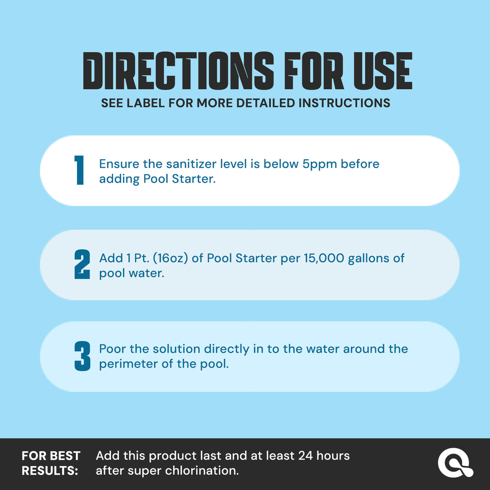 Effortless Pool Opening with AquaDoc's All-in-one Pool Starter Kit