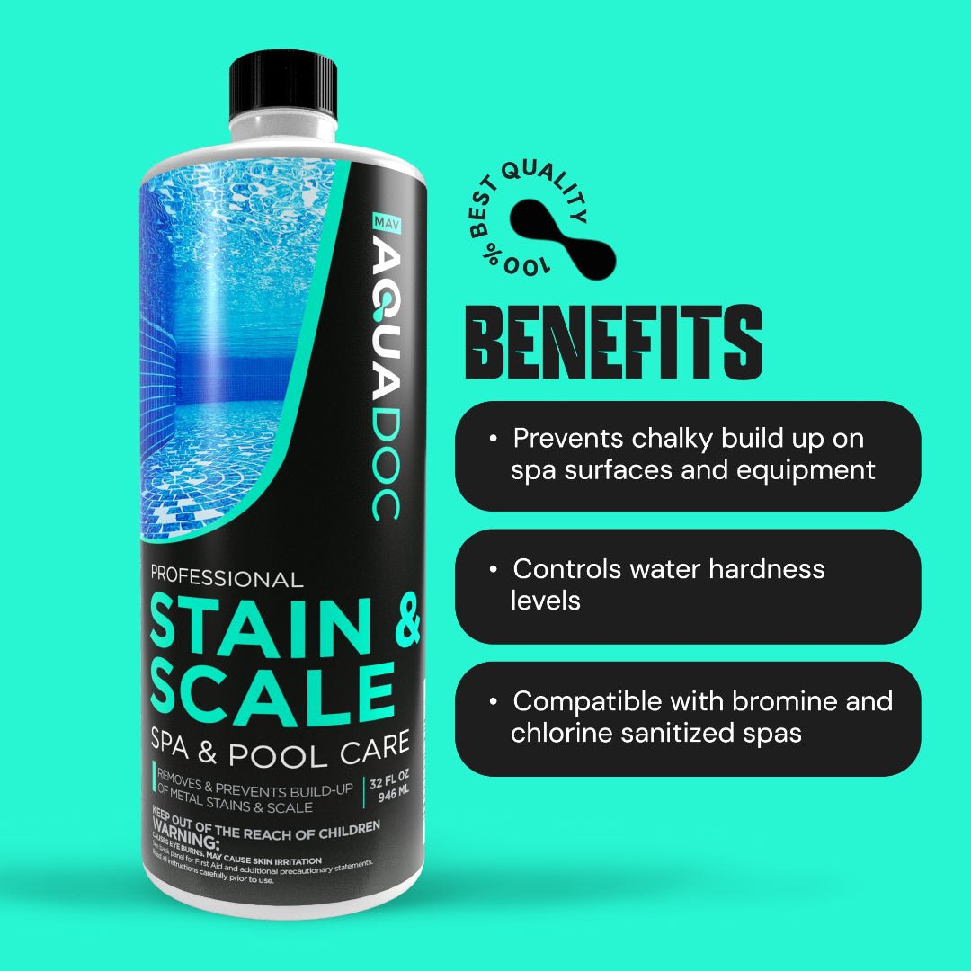 Spa & Hot Tub Stain and Scale Preventer and Protector