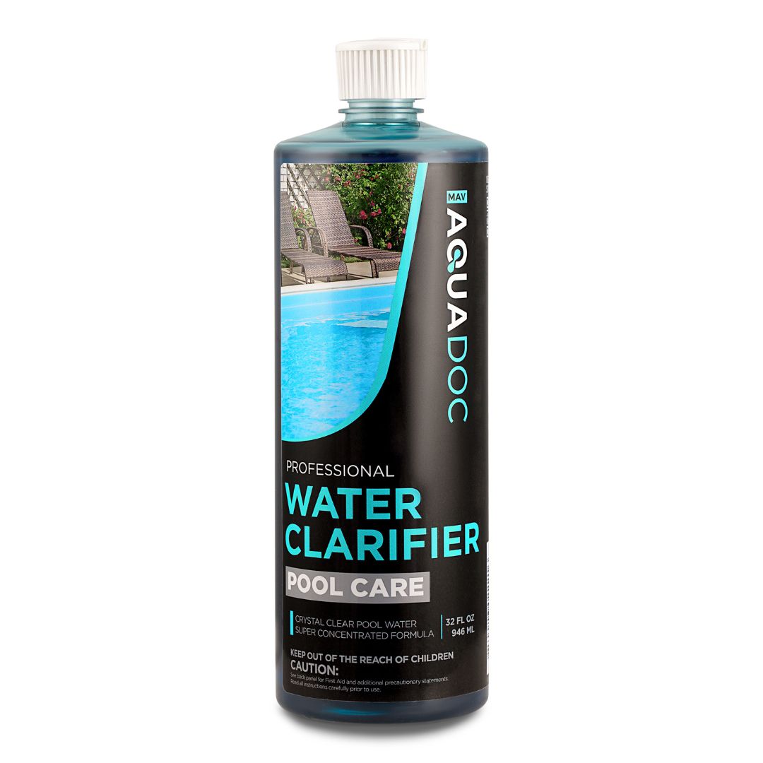 AquaDoc Pool Water Clarifier - Clear, Clean, Crystal-Clear Water