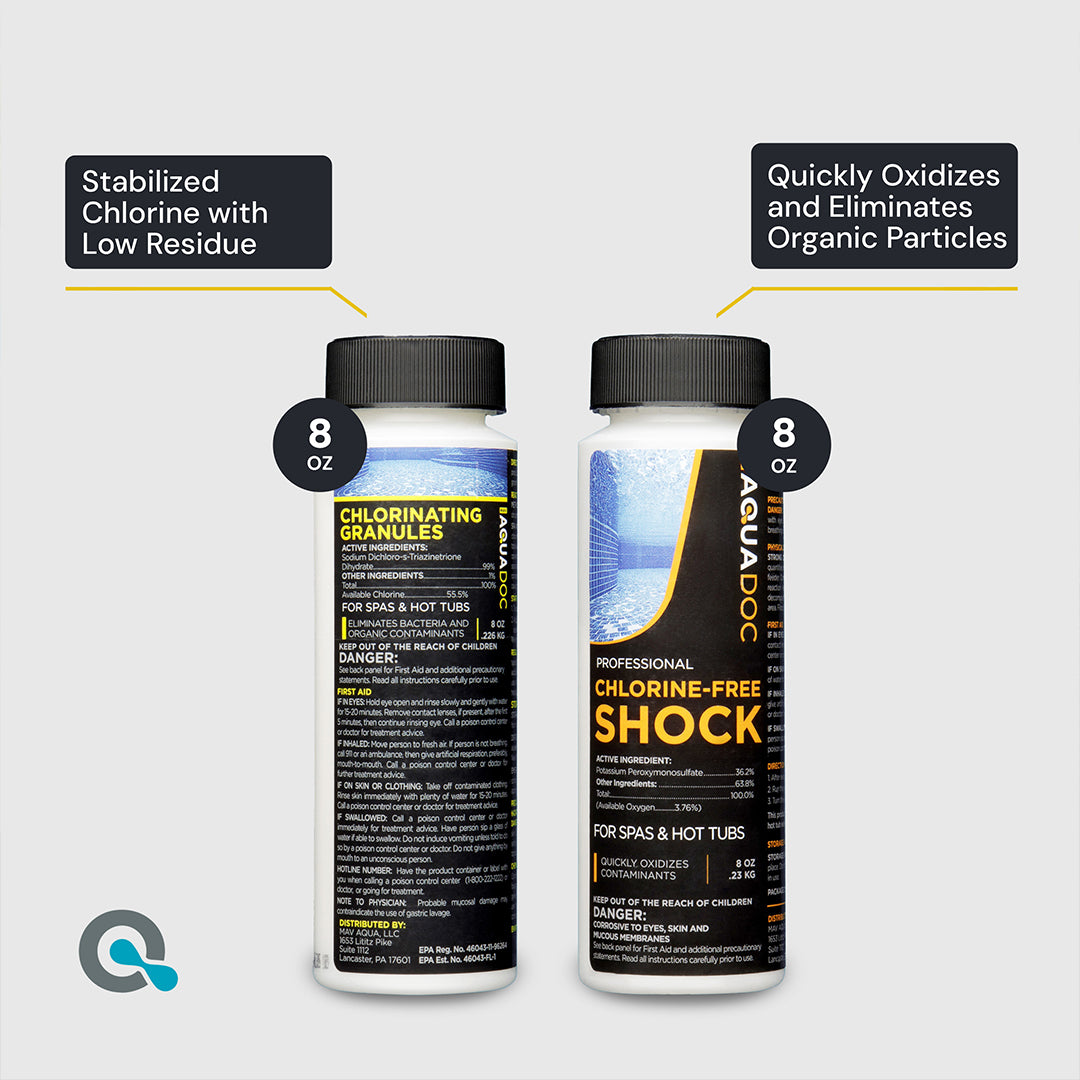 Chlorine Hot Tub Starter Kit – AquaDoc