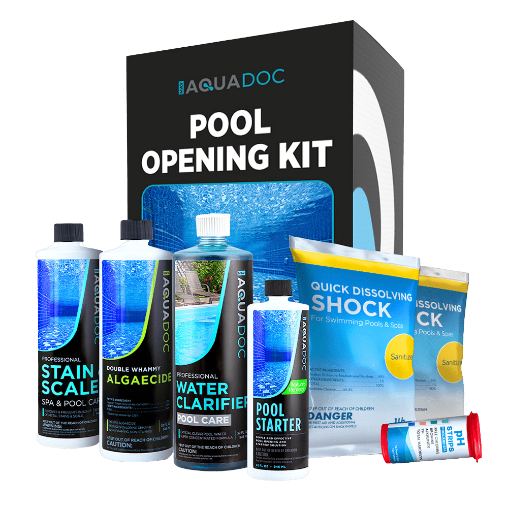Ultimate Pool Opening Kit by AquaDoc - Clear & Algae-Free Water