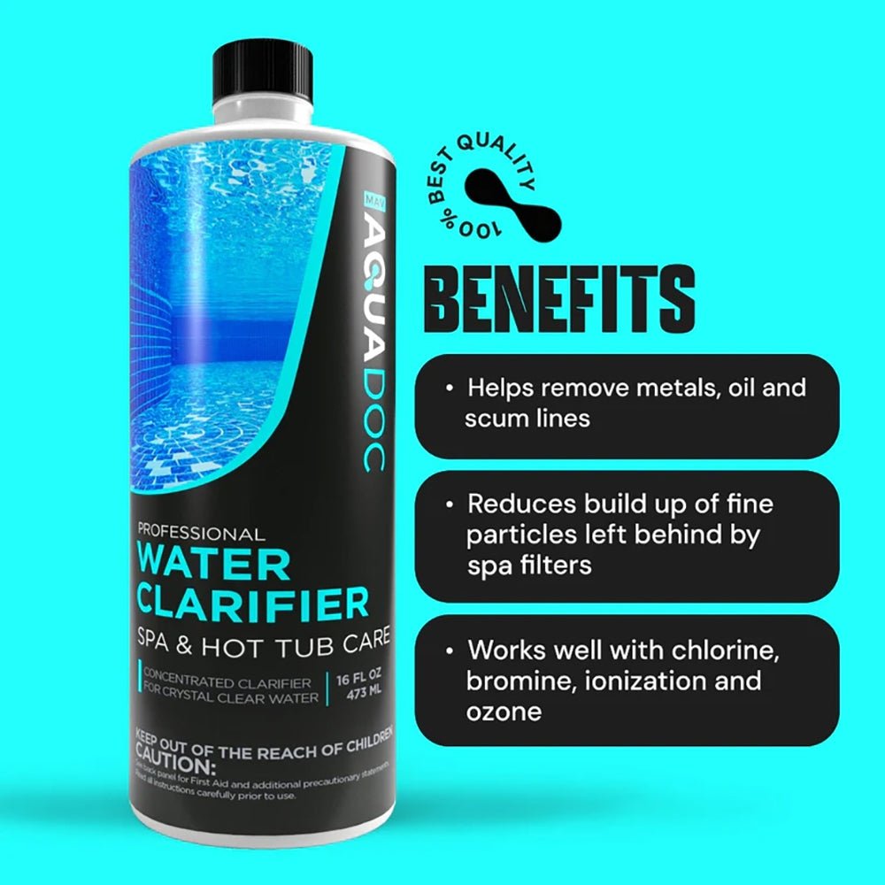 Spa Water Clarifier for Hot Tubs - Clarifier for Jacuzzi – AquaDoc
