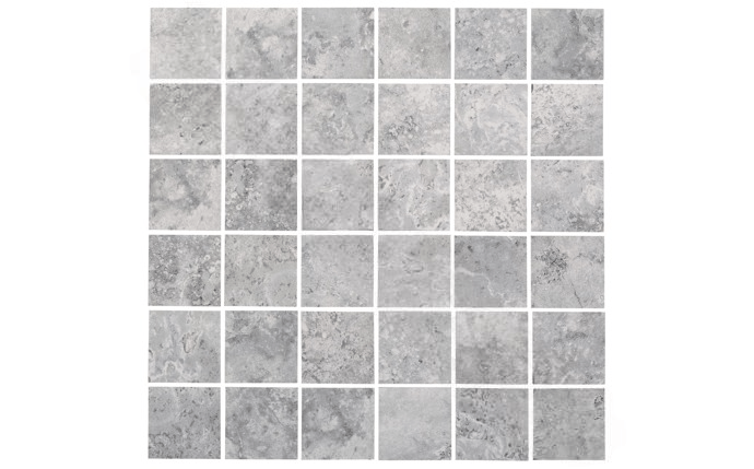 NPT TVL-SILVER2X2 Tivoli Stone Silver 2x2 Tile – Outdoor Stone Tile for ...